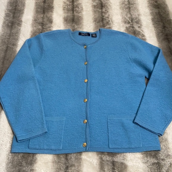 Crystal kobe | Sweaters | Crystal Kobe Wool Button Cardigan | Poshmark
